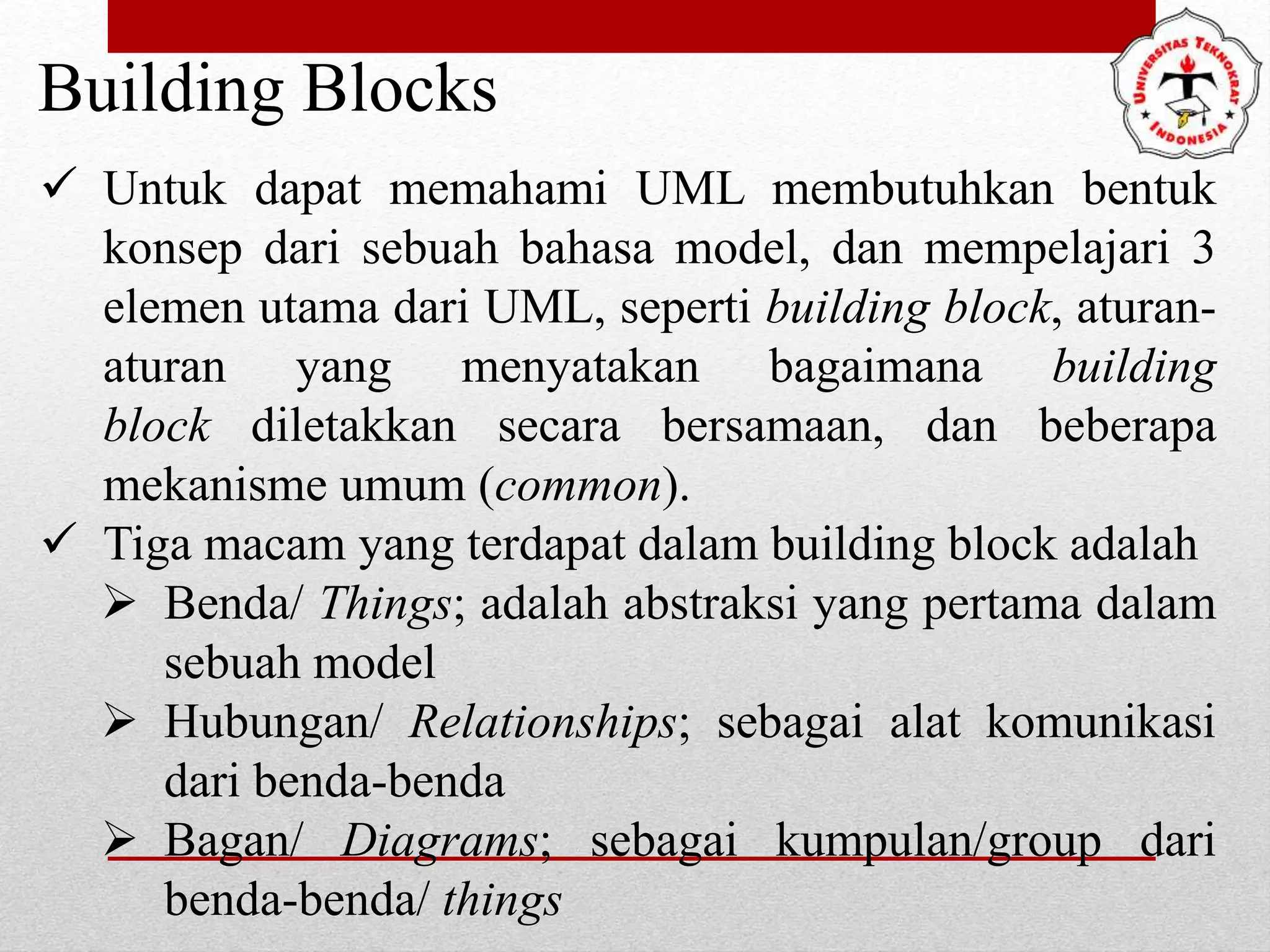 Unified Modelling Language (UML) | PPTX