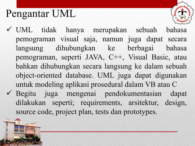 Unified Modelling Language (UML) | PPTX