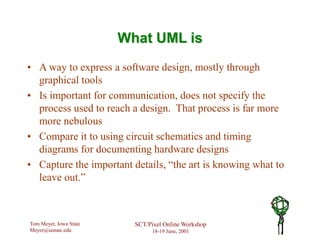 Unified Modeling Language Object Oriented Analysis and Design | PPT