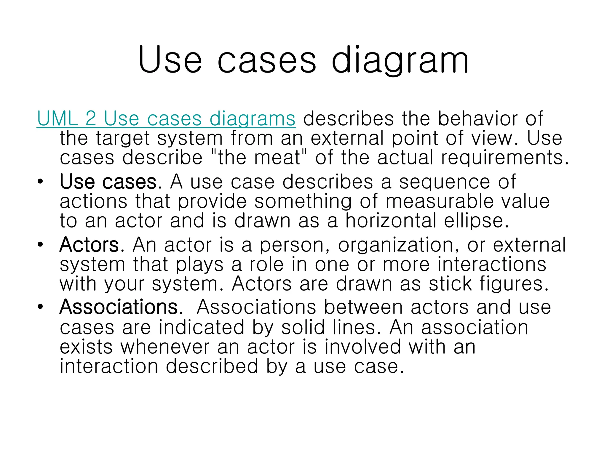 Class diagrams are a type of UML (Unified Modeling Language) diagram ...