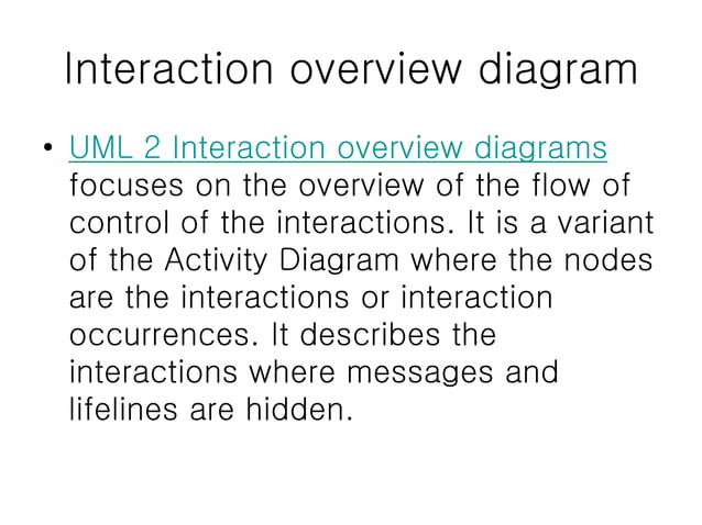 Class diagrams are a type of UML (Unified Modeling Language) diagram ...