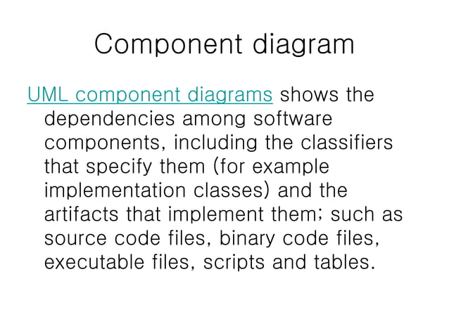 Class diagrams are a type of UML (Unified Modeling Language) diagram ...