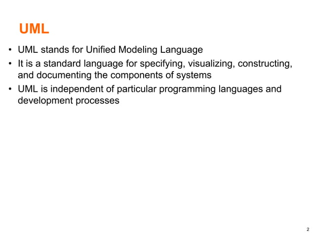 UML Design Document Training Learn UML .pptx