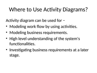 UML - Activity Diagrams (1) for cs.pptx