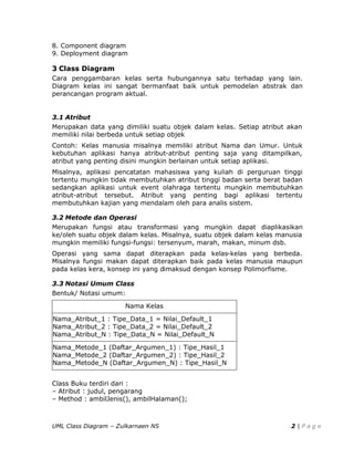 Uml class-diagram | PDF
