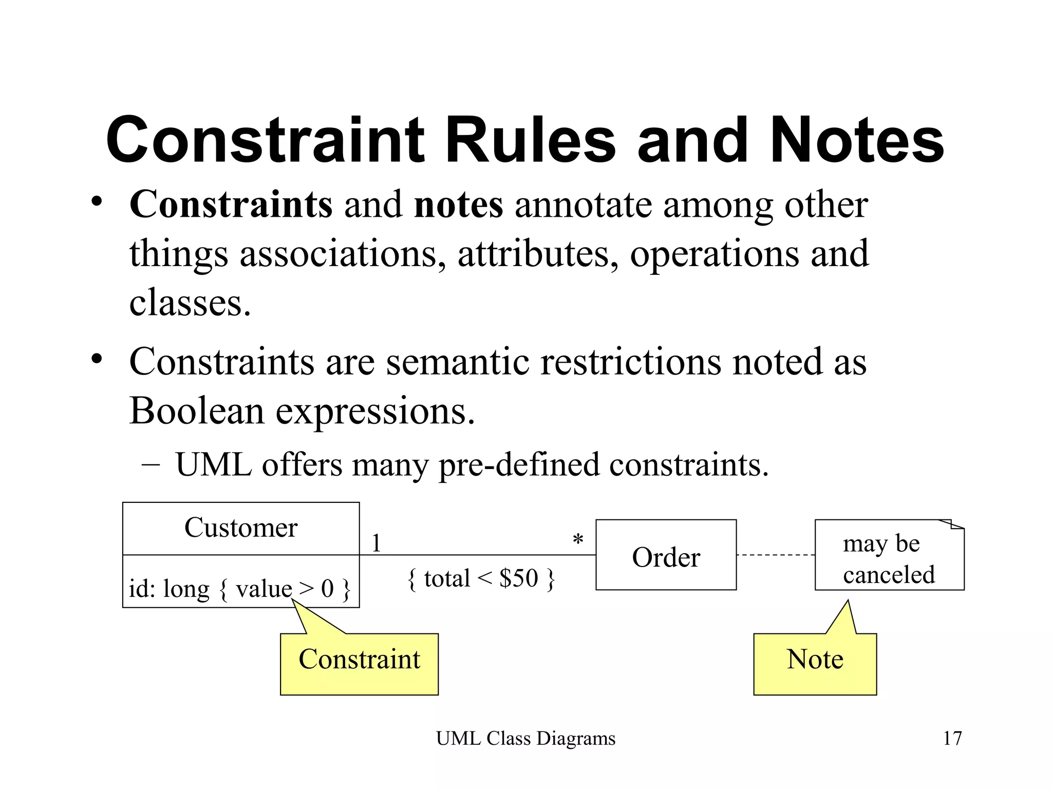 Uml class-diagram | PPT