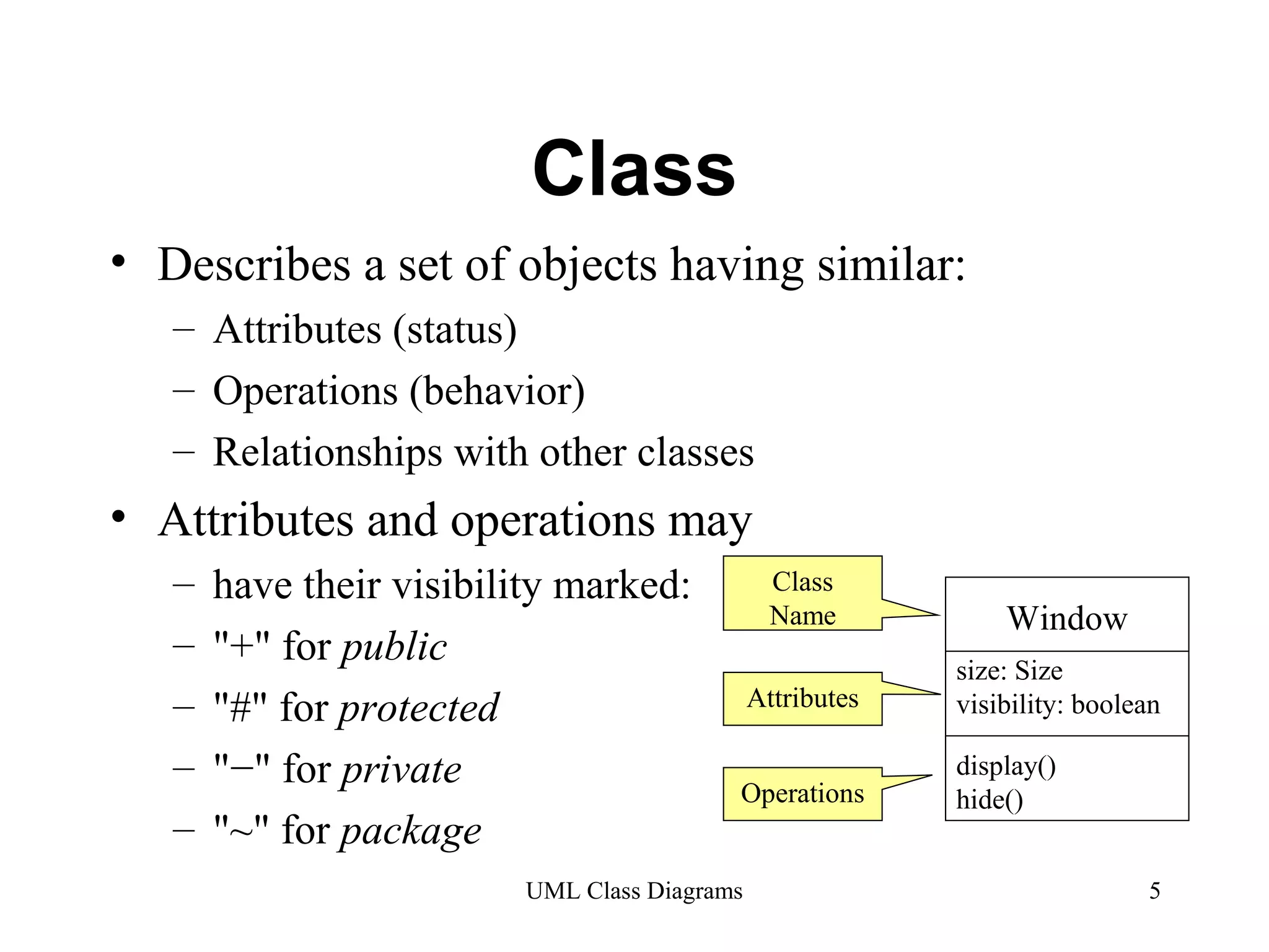 Uml class-diagram | PPT