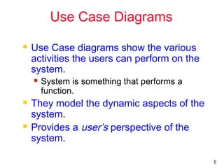 Uml use casediagrams assignment help | PPT