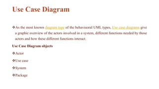 Unified Modeling Language in Software Engineering | PPTX