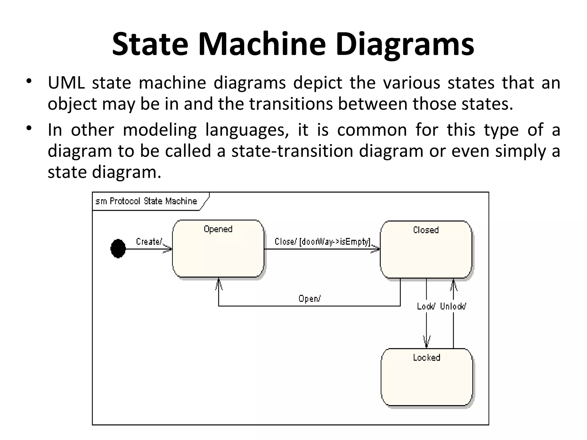 State Machine Diagram | PPT