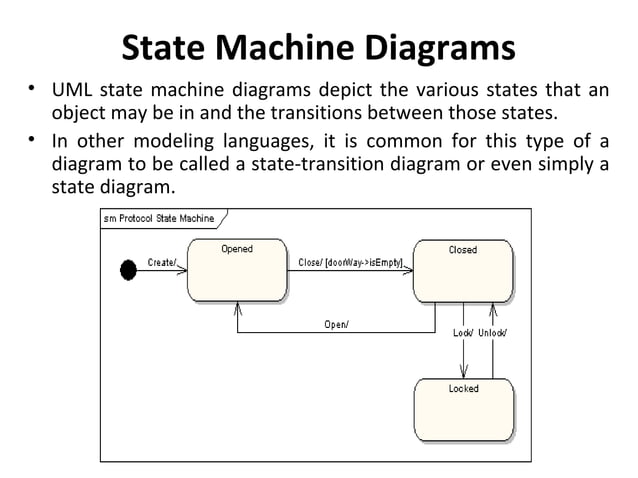 State Machine Diagram | PPT