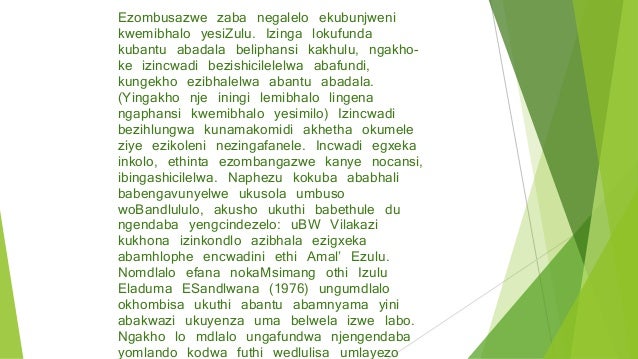 IsiZulu