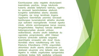 Umlando wemibhalo yesi zulu | PPTX