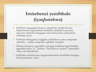 Umlando wemibhalo yesi zulu(1) | PPTX
