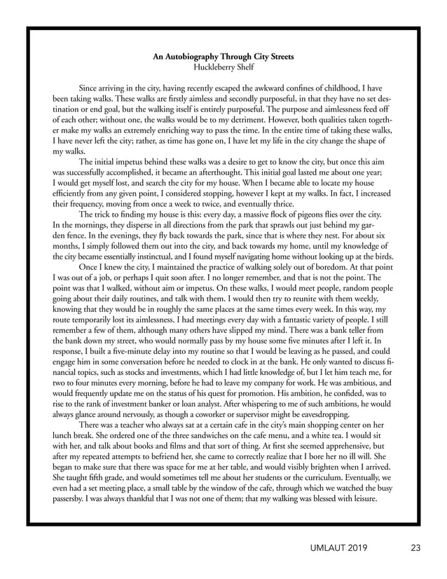 Umlaut Magazine 2019 | PDF