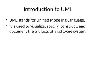 UML_Building_Blocks FOR LAB USED FOR INTRODUCTION | PPTX