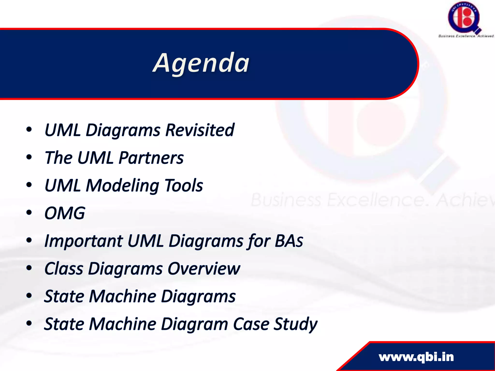 Uml Class Diagrams State Machine Diagrams Ppt