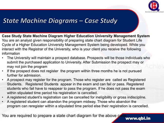 UML- Class Diagrams, State Machine Diagrams | PDF | Educational ...