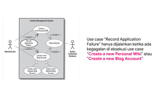 UML dan Use Case View | PDF