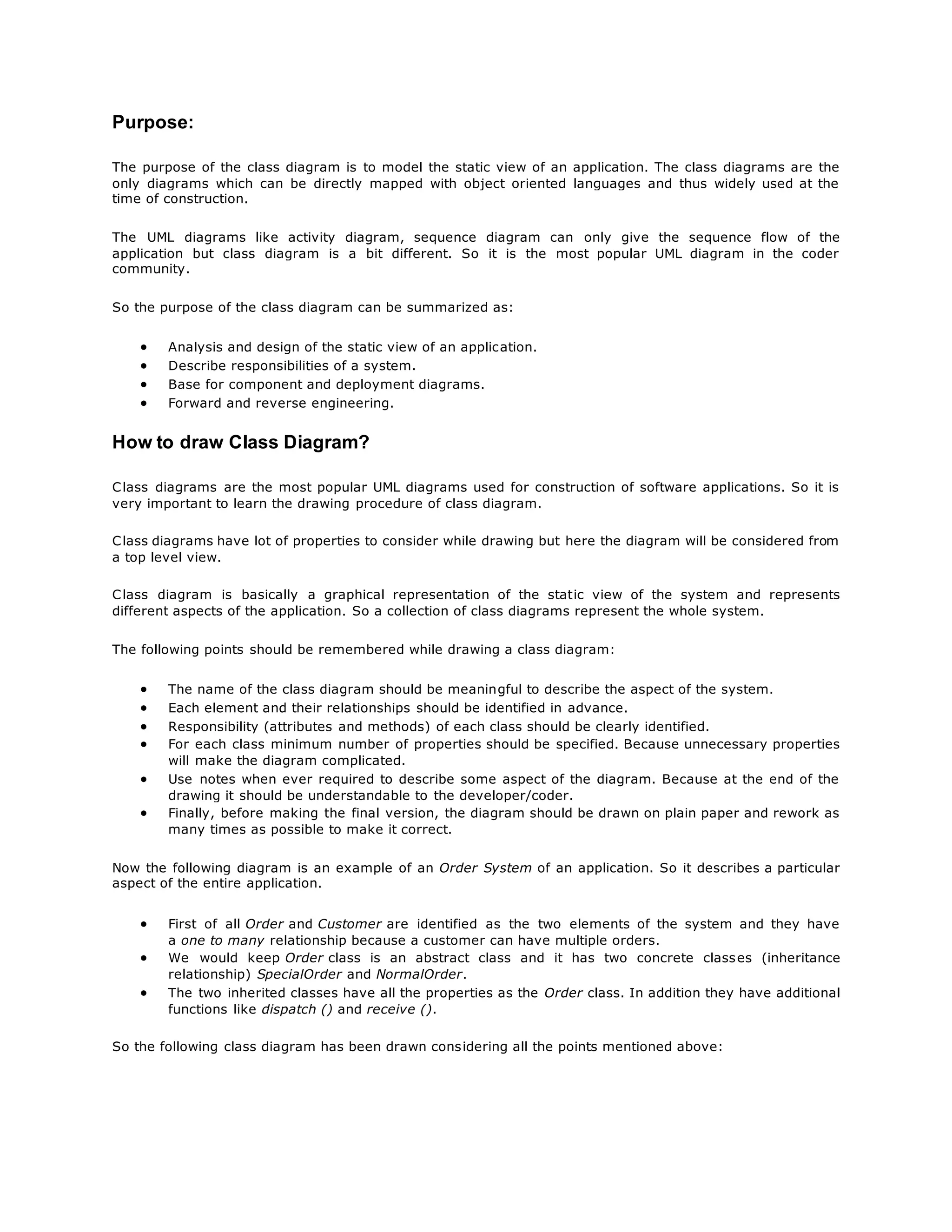 Uml diagrams | DOCX