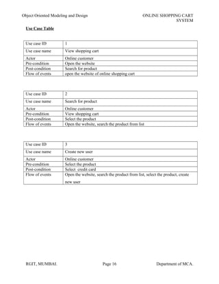 unified modeling language diagrams | PDF