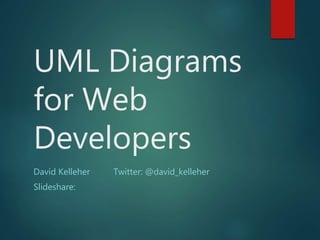 Uml Diagrams for Web Developers | PPTX