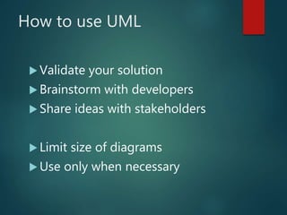 Uml Diagrams for Web Developers | PPTX