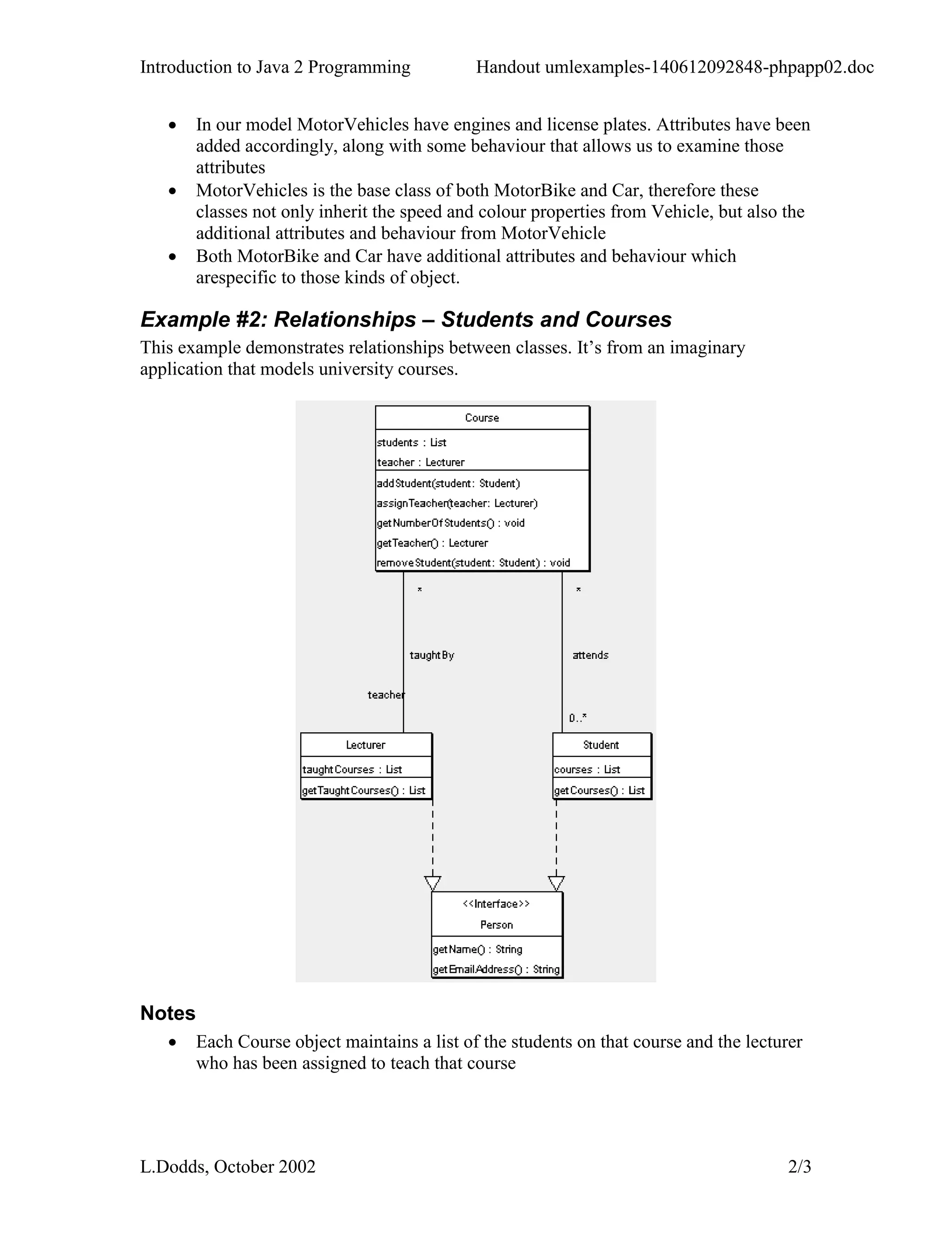 Uml examples | DOC