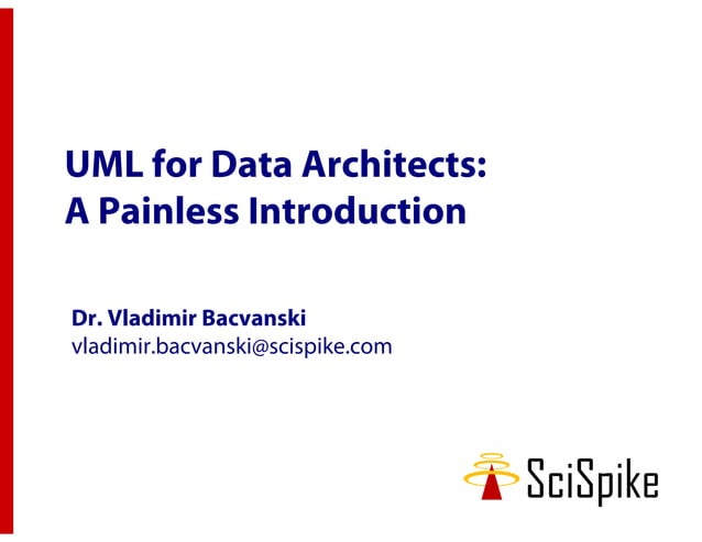 UML for Data Architects | PPT