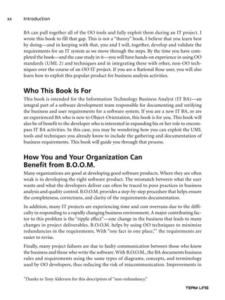 Uml for IT Business Analyst a practical guide | PDF