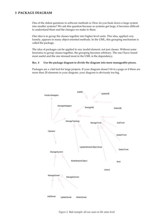 UML guidelines | PDF