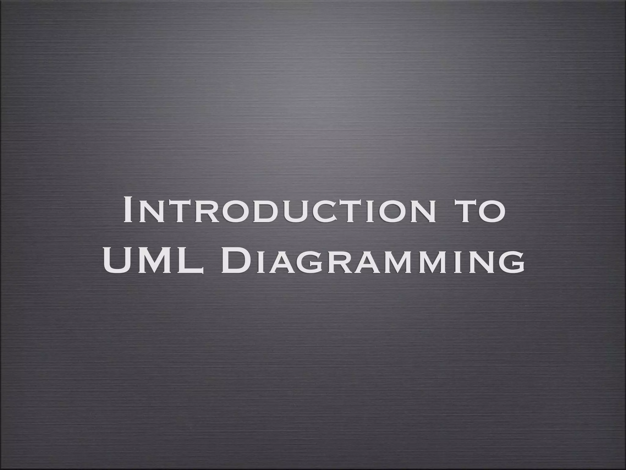 Introduction to UML | PPT