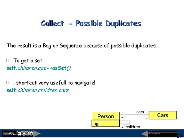 UML OCL : An Expression Language - Core -- 29