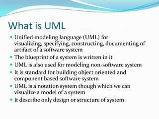 Uml Presentation | PPT