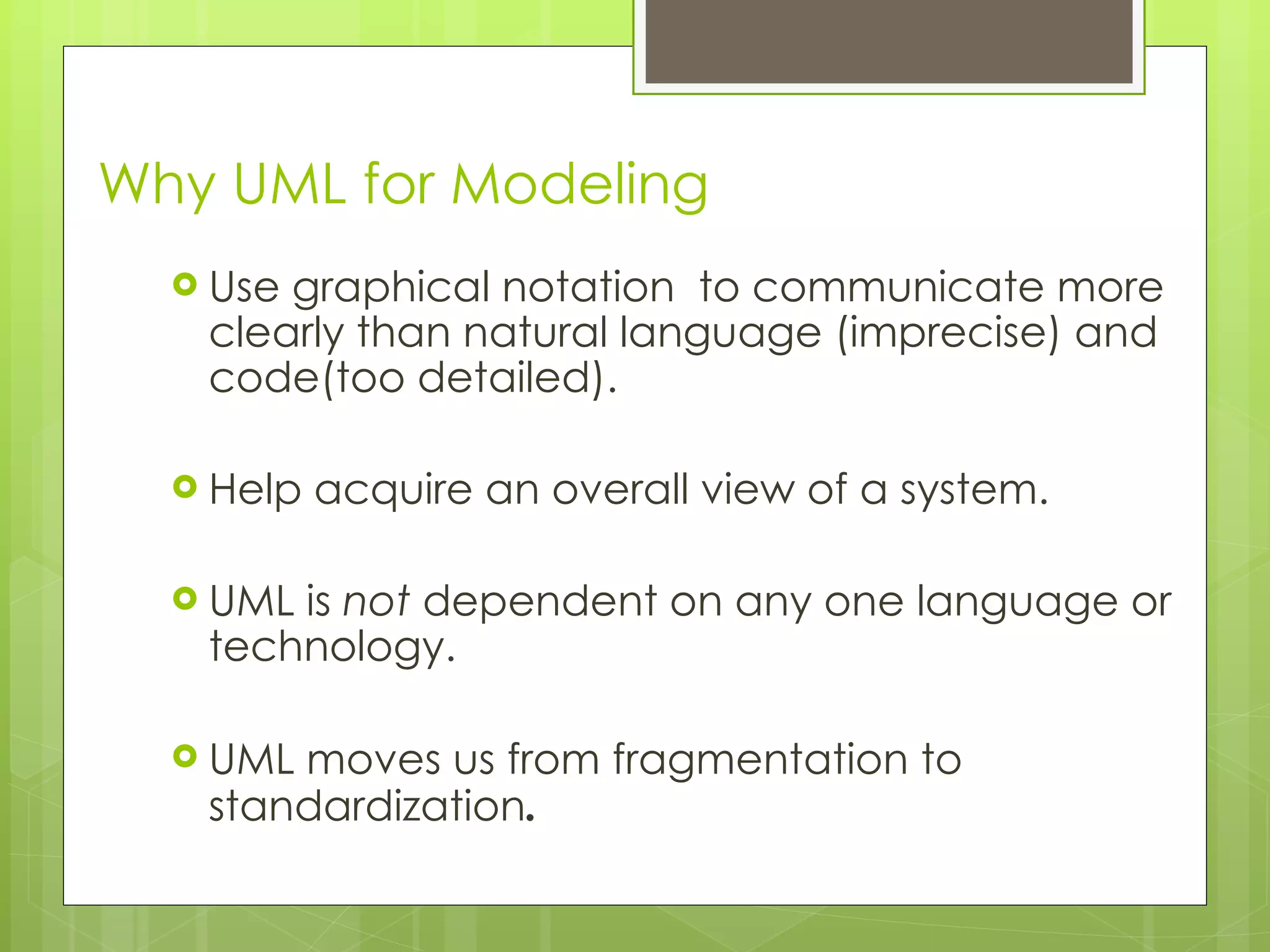 Uml report | PPT