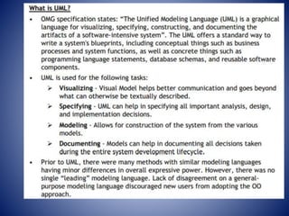 UNIFIED MODELLING LANGUAGE (UML) | PPTX