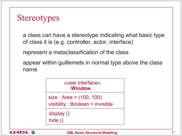 Uml struct2 | PPT | Free Download