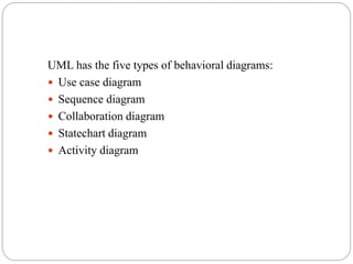Uml structural diagrams | PPTX