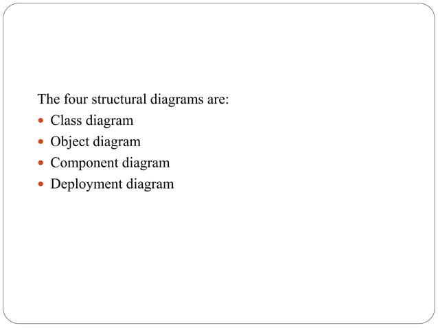 Uml structural diagrams | PPT Uml structural diagrams | PPT