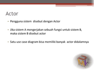 UML & Use Case Diagram | PPTX