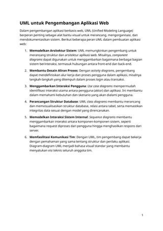 UML untuk Pengembangan Aplikasi Web.docx