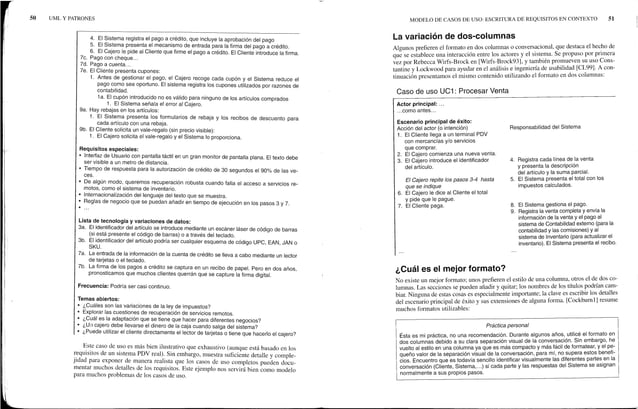 Uml y patrones - craig larman | PPT