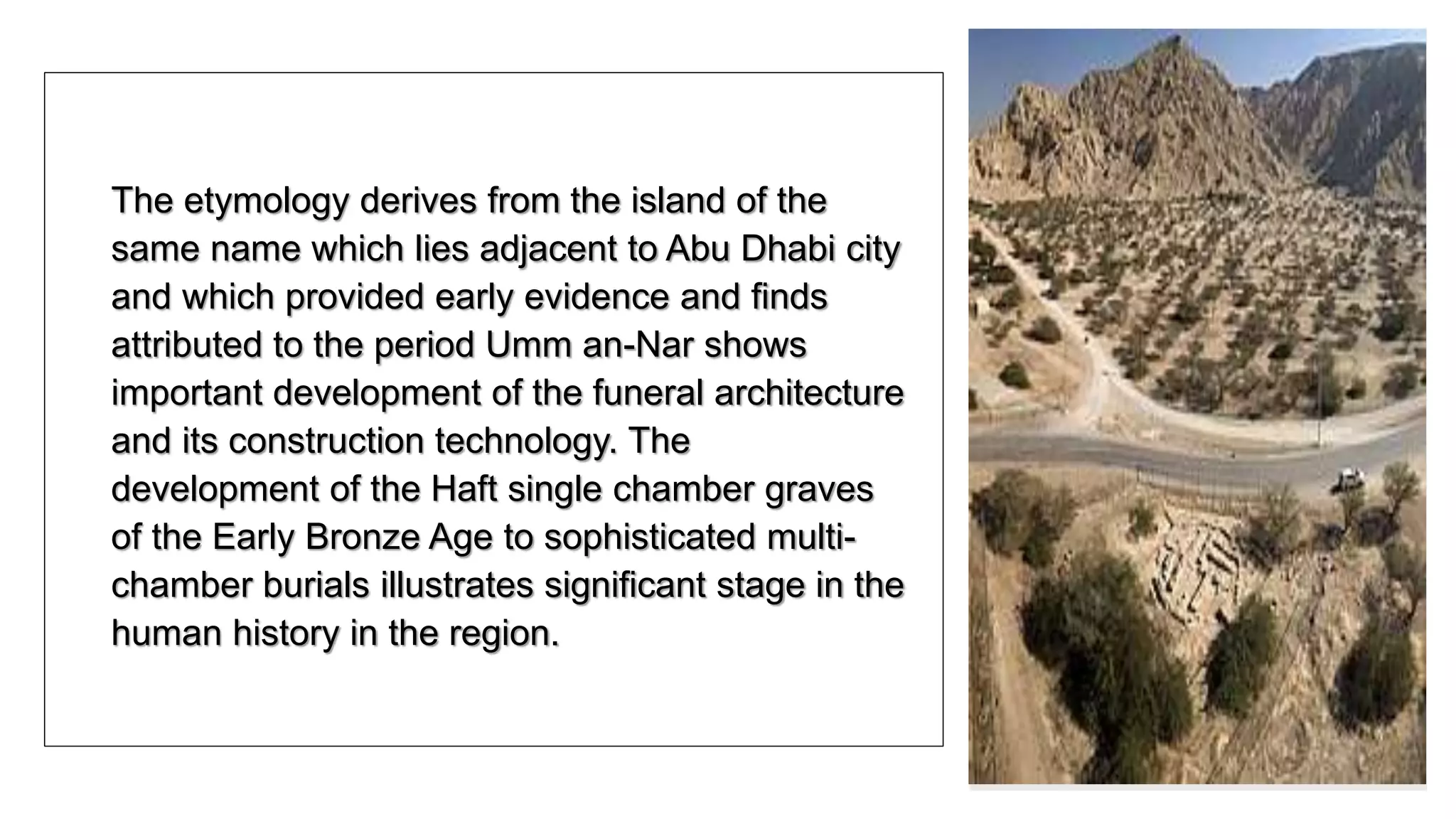 Umm an nar and the bronze age | PPTX