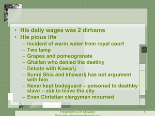 Ummayyad Caliphate Part 4.pptx