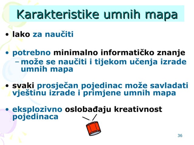 Umne Mape U Modelu Univerzalne Izvrsnosti | PPT