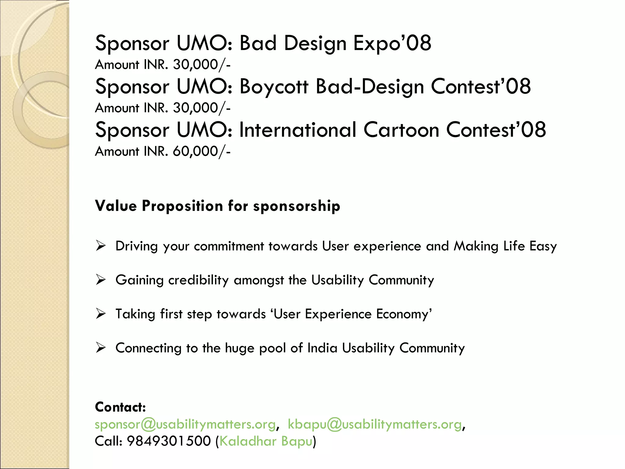 Umo For Publicity | PPT