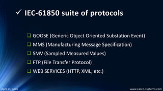 IEC 61850 Lessons Learned 2016 04-11 | PPT