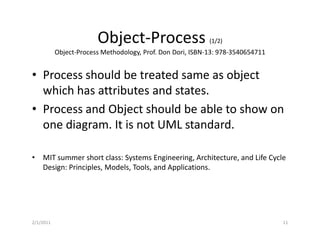 UML, OWL and REA based enterprise business model 20110201a | PPT