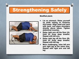 Baseball and Softball Officials' Offseason Strengthening Exercises | PPTX