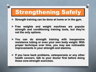 Baseball and Softball Officials' Offseason Strengthening Exercises | PPTX